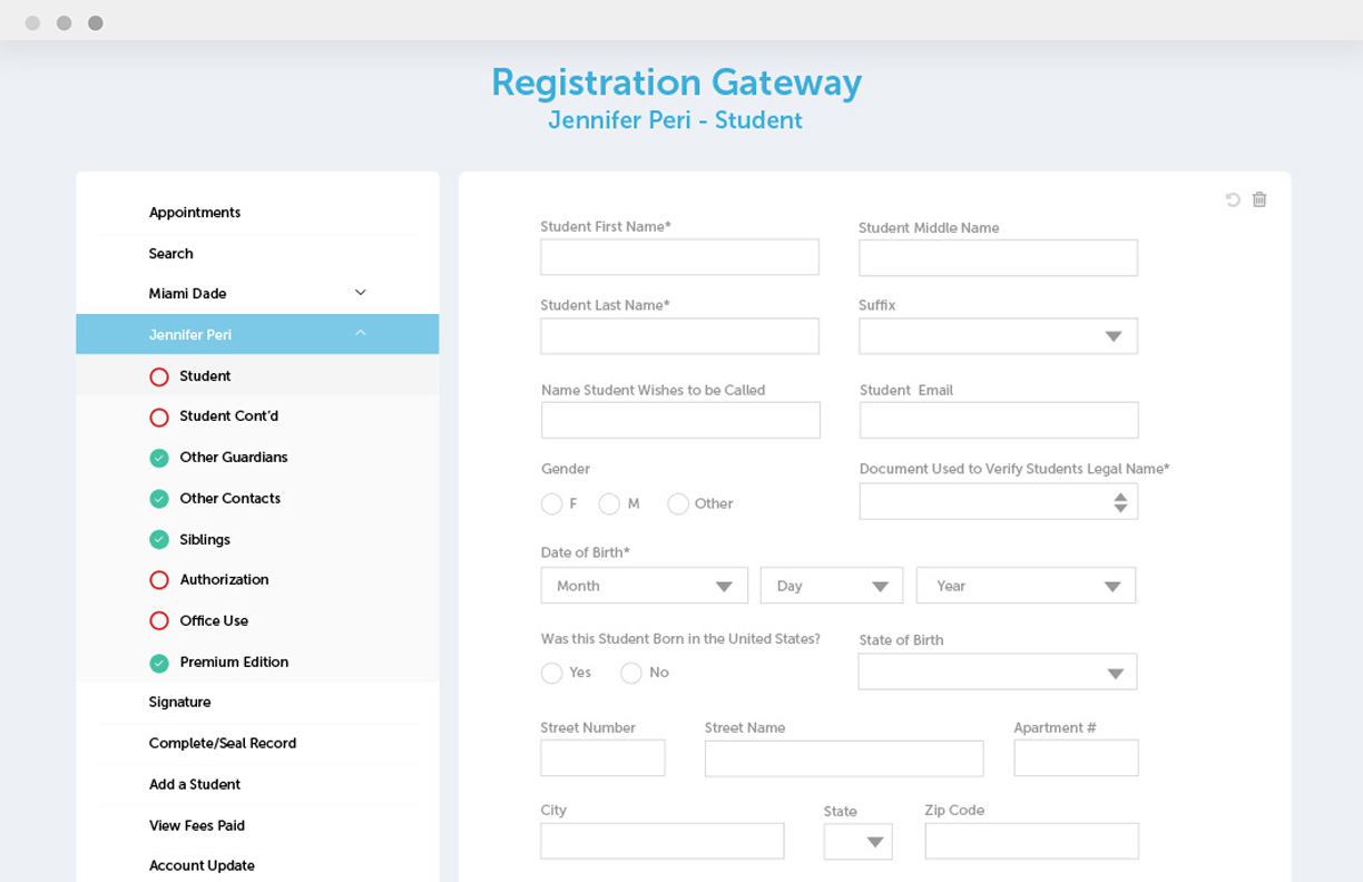 Interface and Experience Design for Educational Organization