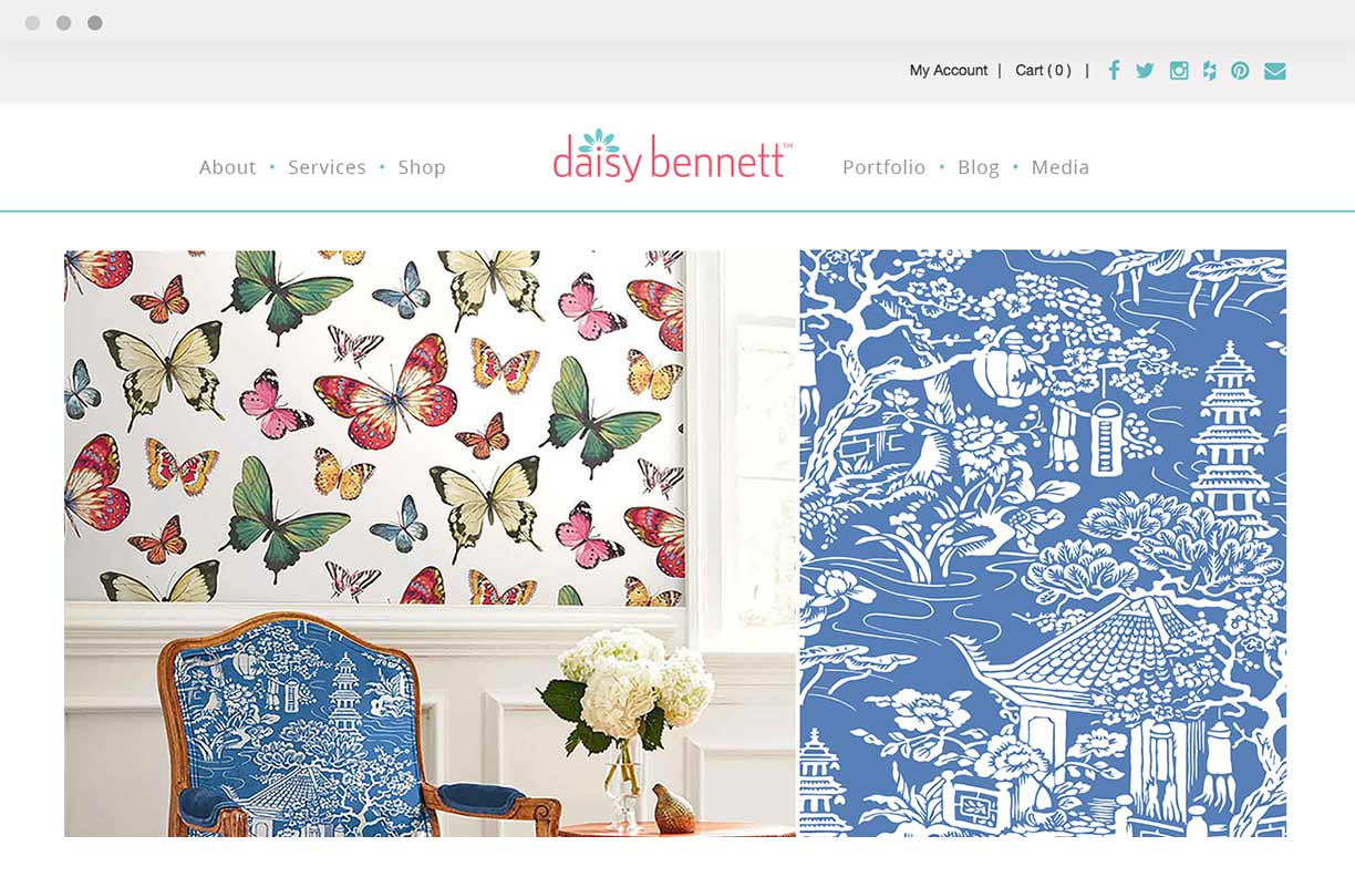 Daisy Bennett Design - Portfolio by ArtVersion Creative Agency