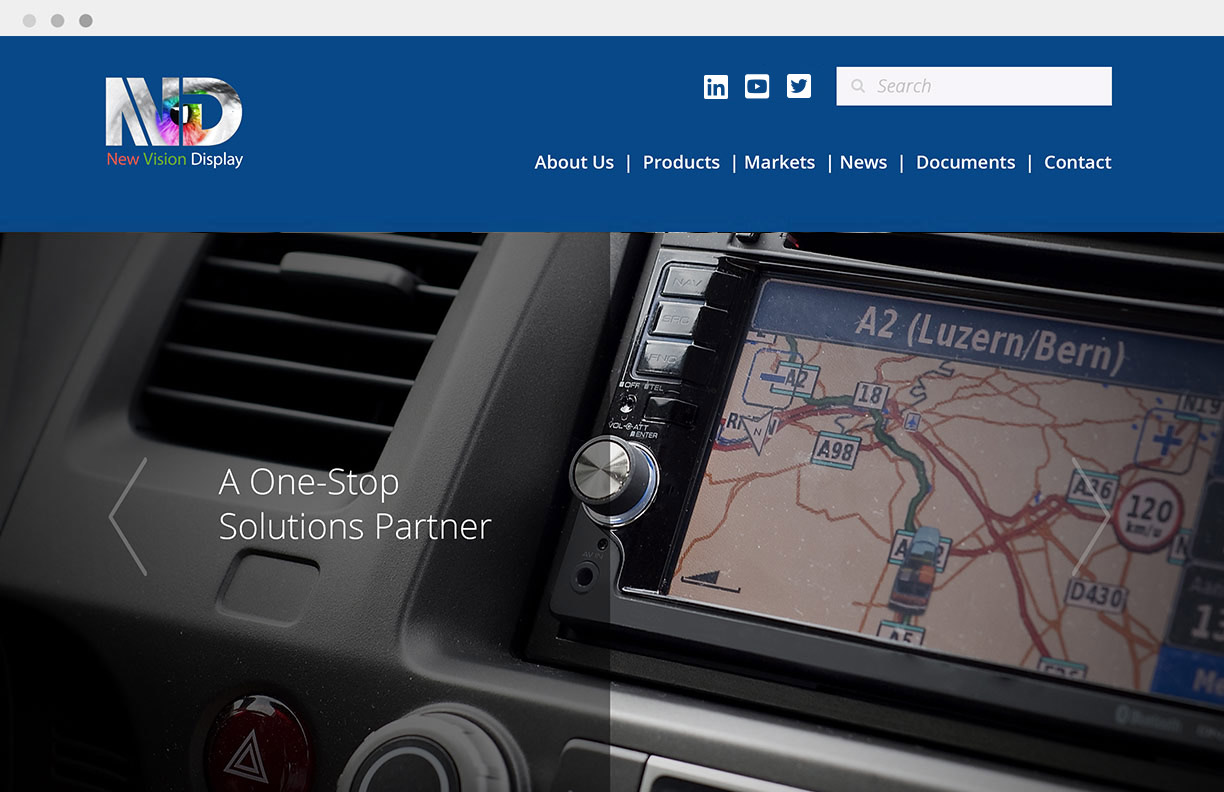 New Vision Display - Portfolio by ArtVersion Creative Agency
