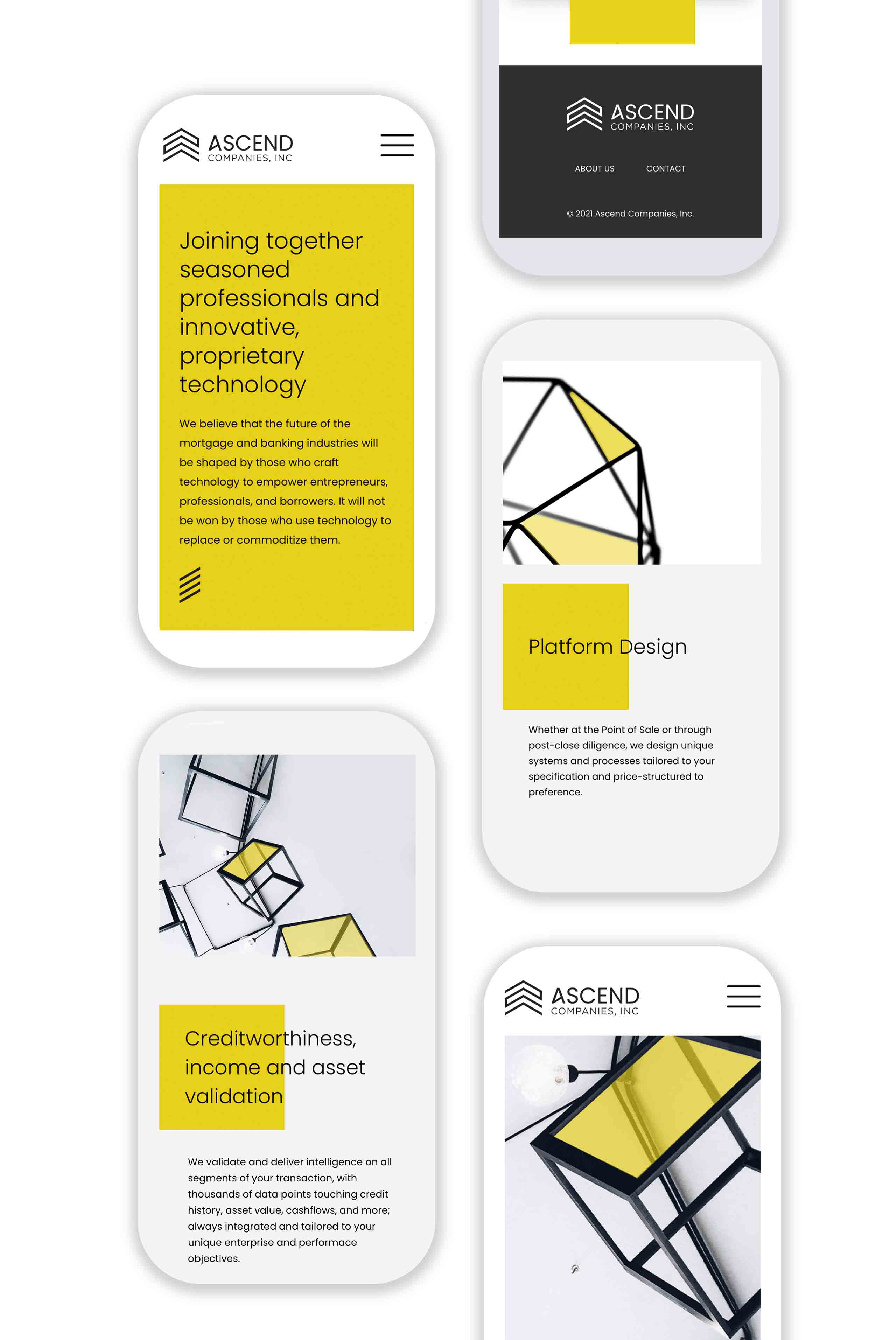 Ascend - UI/UX Design Portfolio by ArtVersion