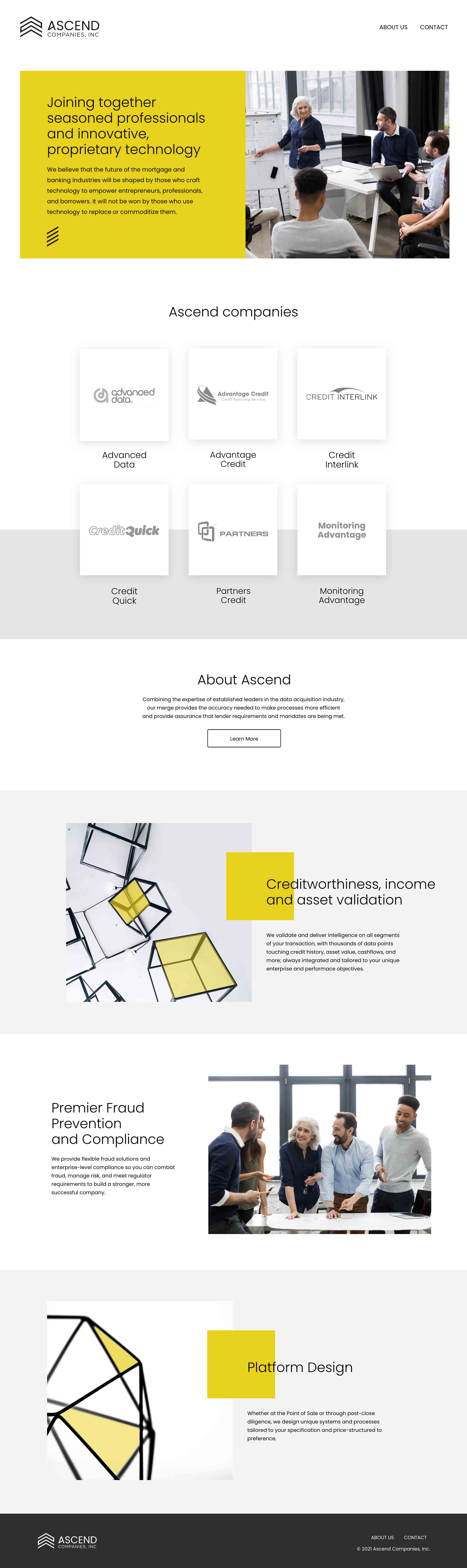 Ascend - UI/UX Design Portfolio by ArtVersion