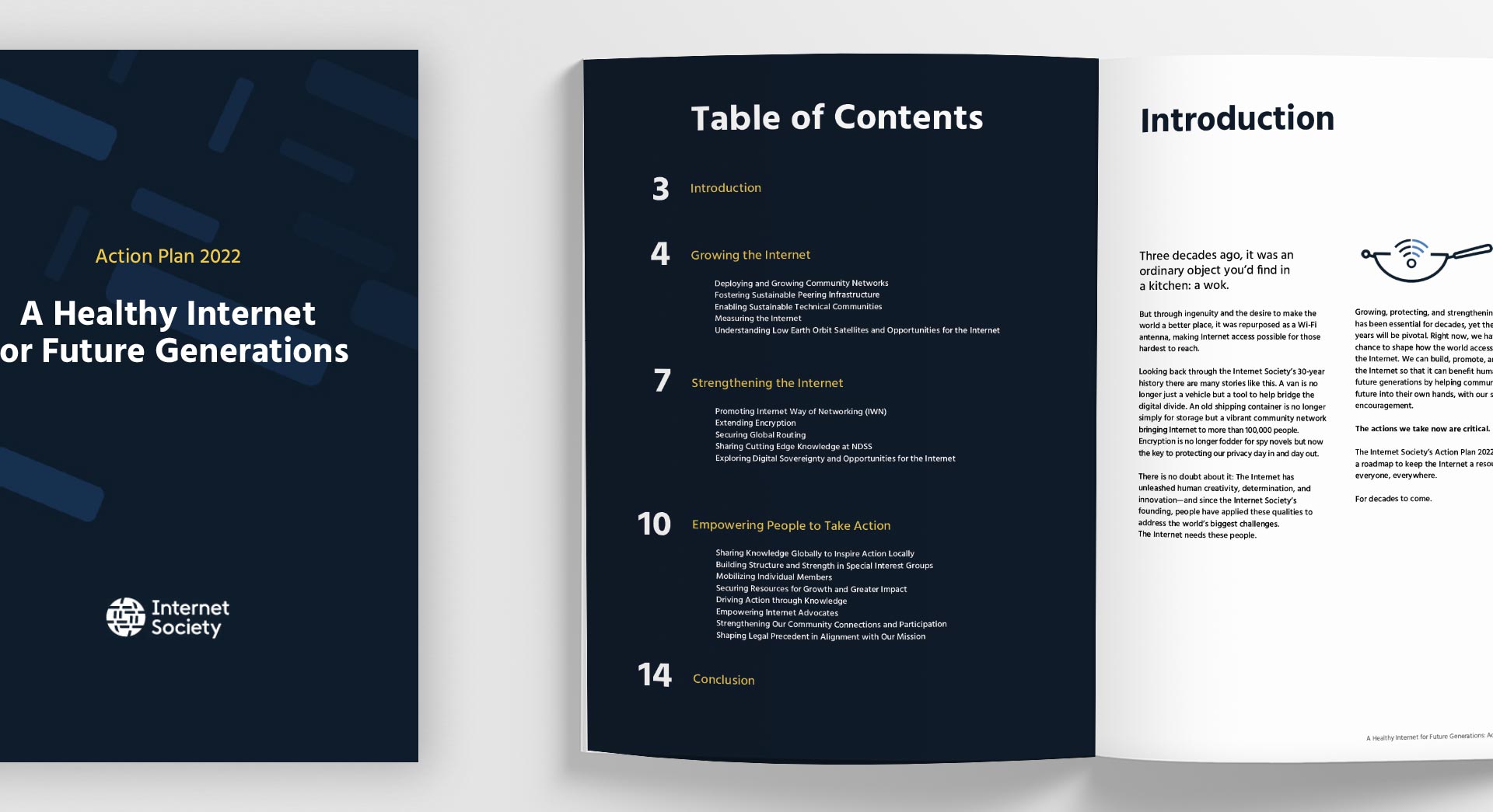 Internet Society - Action Plan Design - ArtVersion Creative Agency