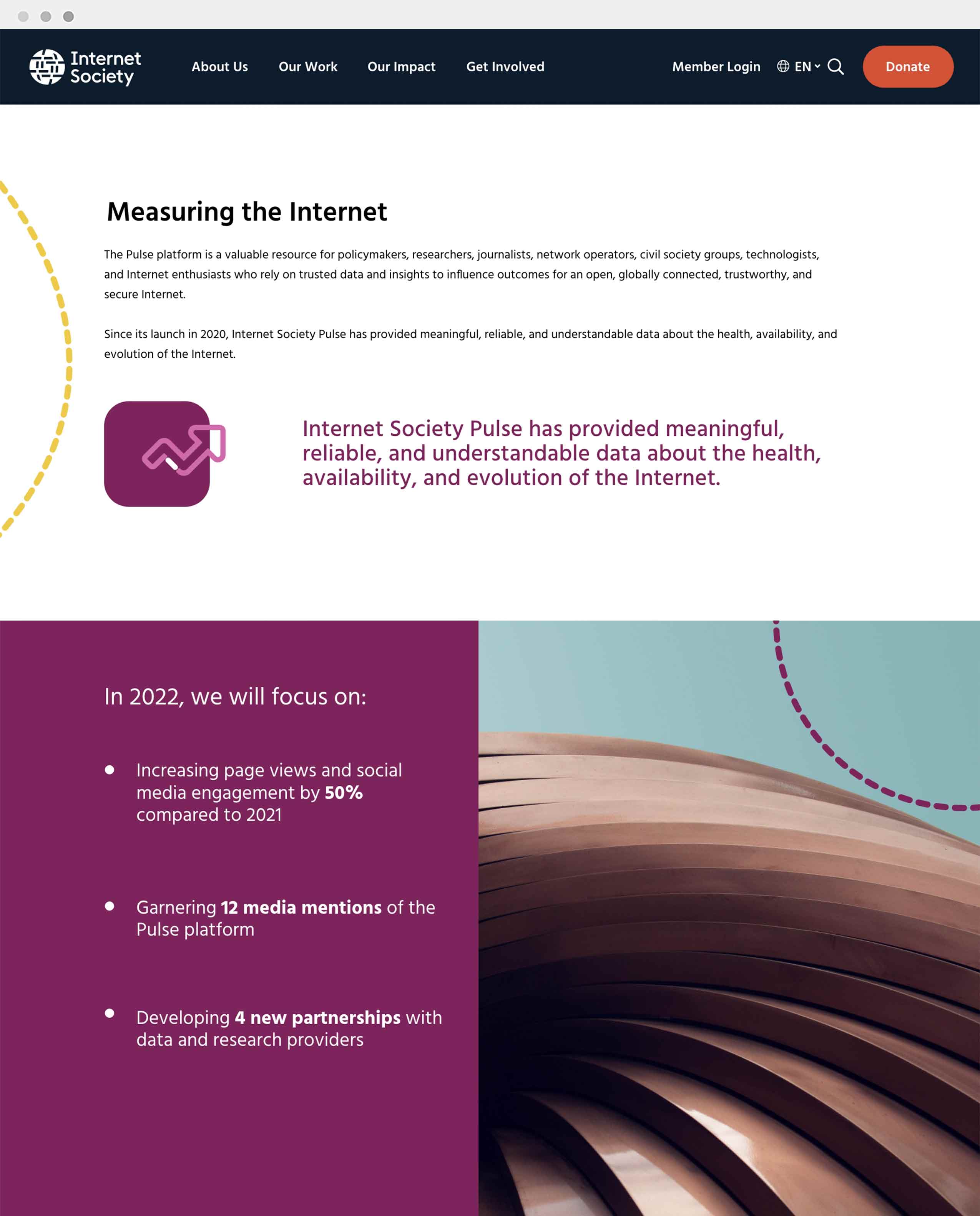 Internet Society - Action Plan Design - ArtVersion Creative Agency