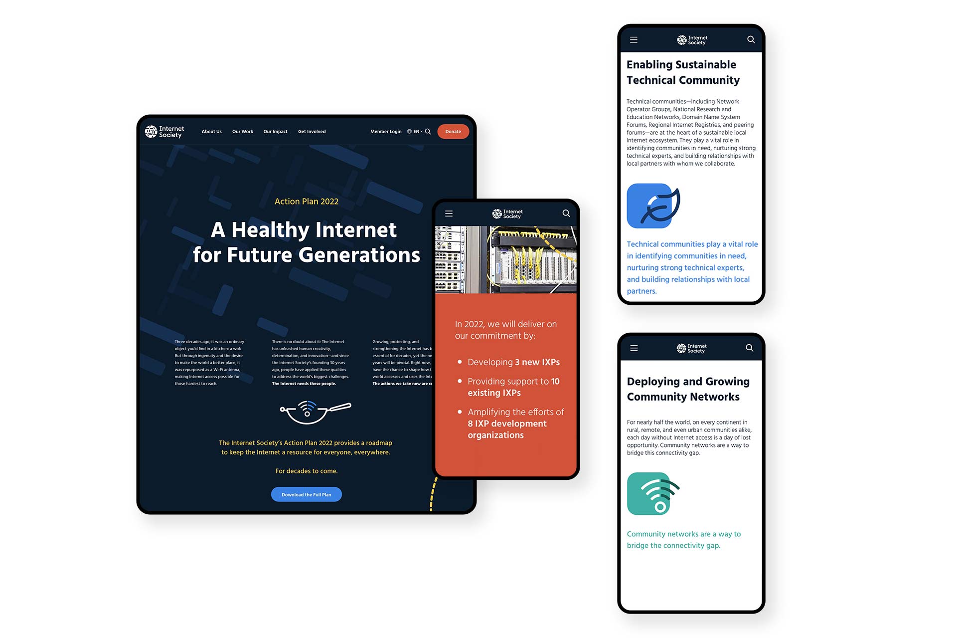 Internet Society - Action Plan Design - ArtVersion Creative Agency