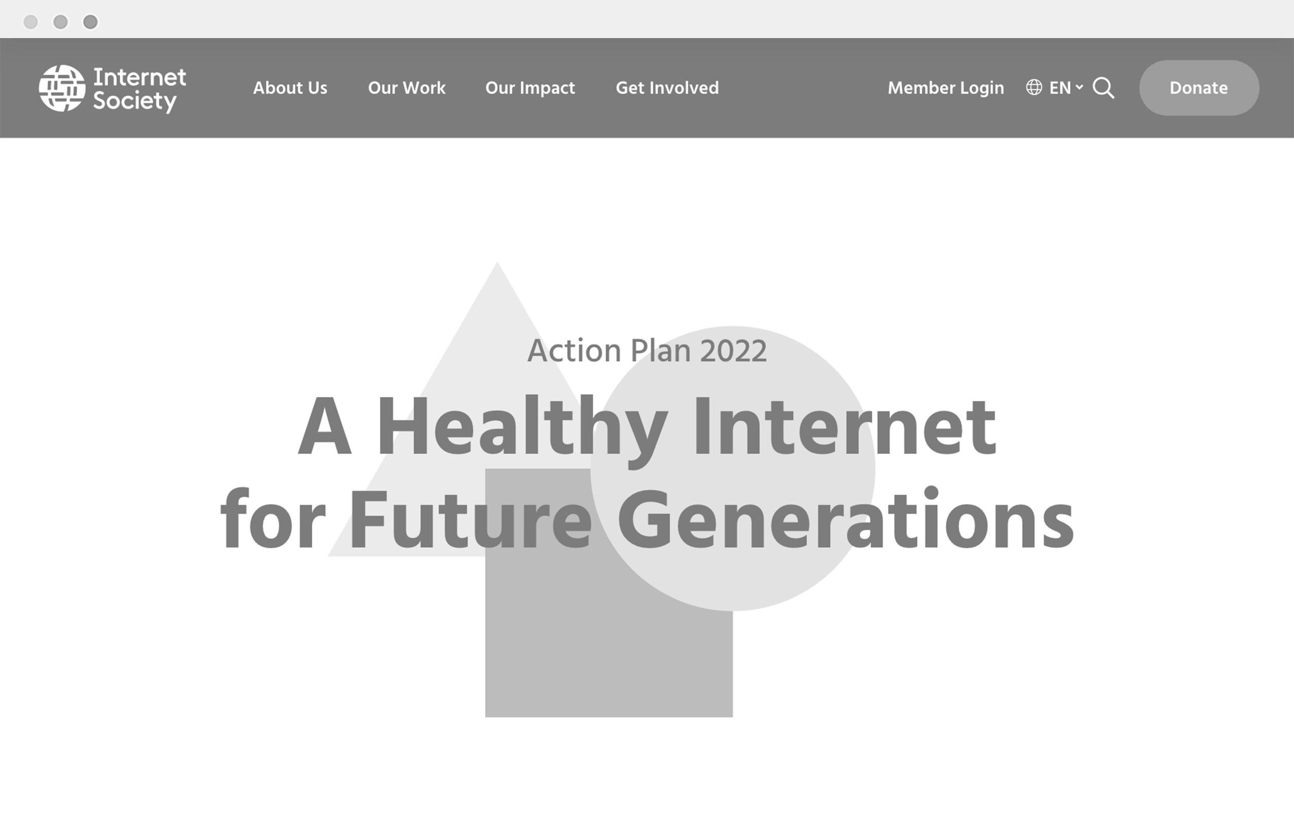 Internet Society - Action Plan Design - ArtVersion Creative Agency
