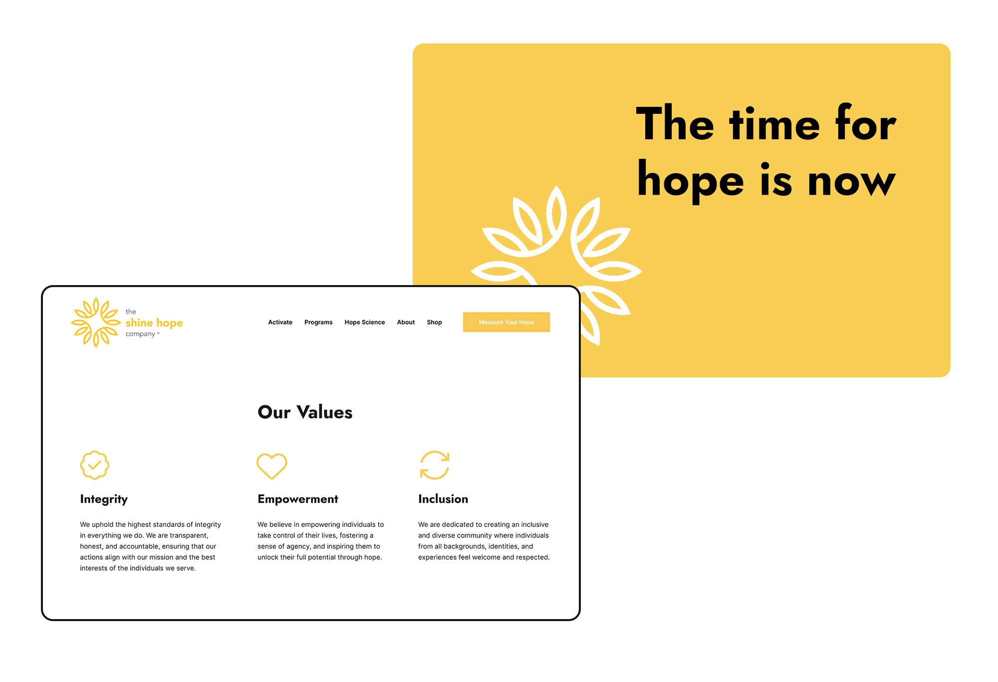 Web and Logo Design for Mental Health Organization