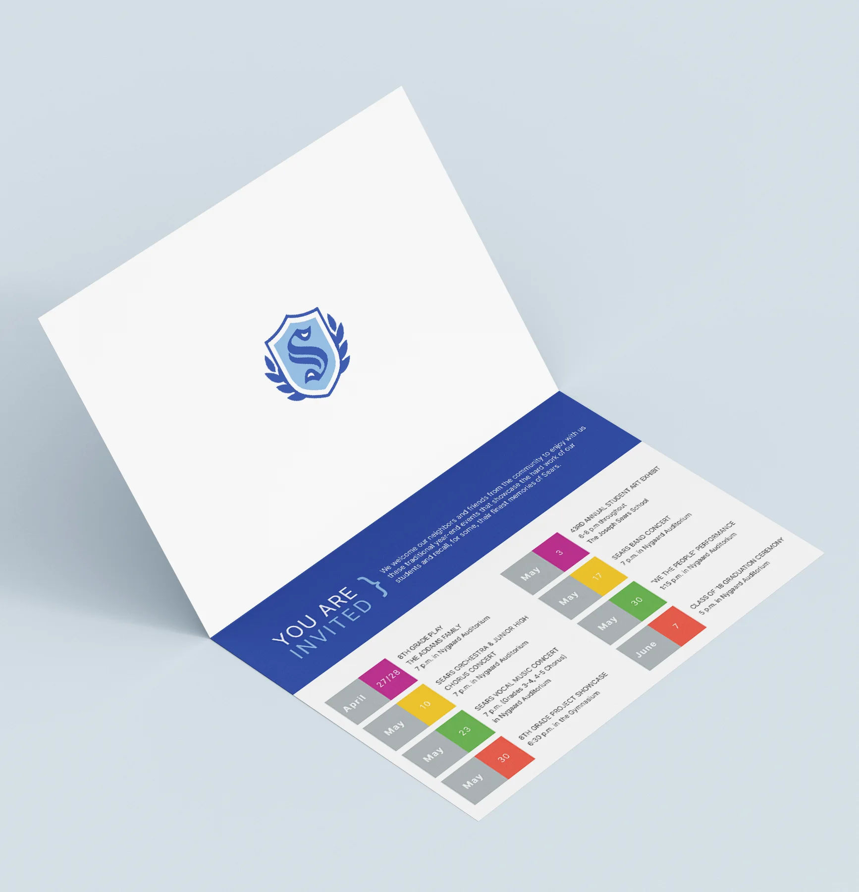 Annual Report and Collateral Design for Illinois School District