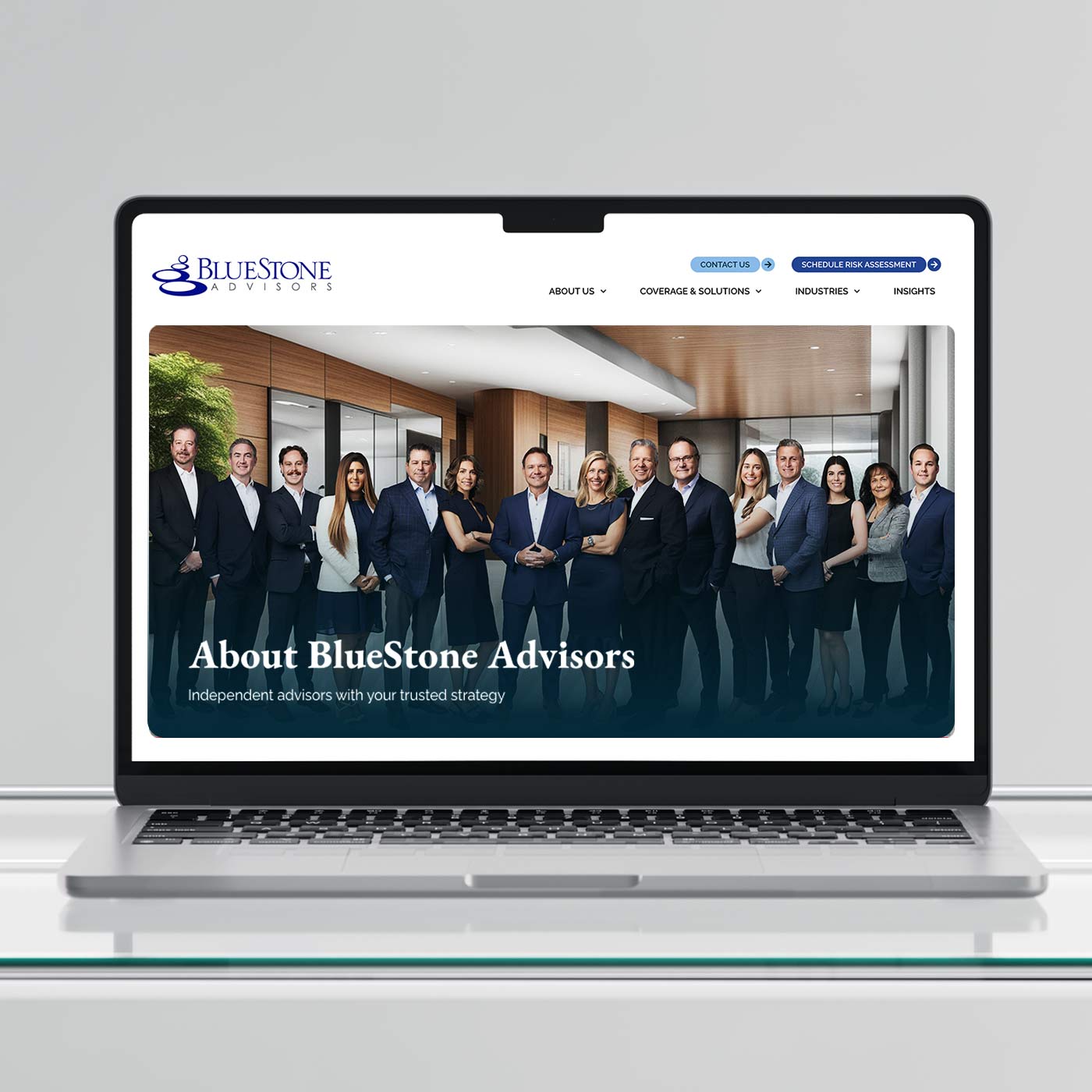 Custom Web Design and Development for Insurance Agency